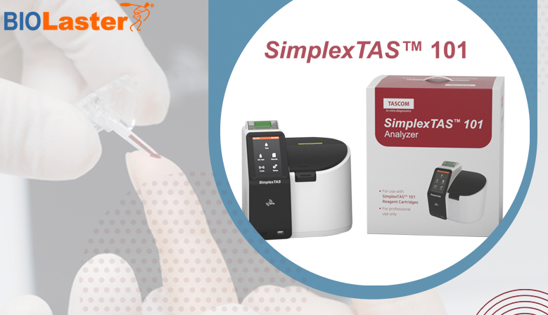 Analizador Multiparámetro SimplexTas 101: Precisión y rapidez al alcance de tu mano. Biolaster